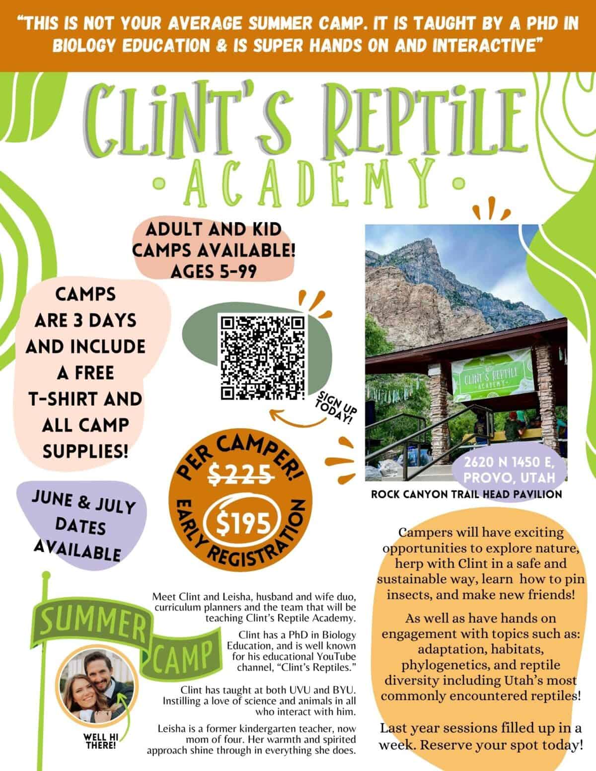 Clint's Reptile Room – A Hands On Reptile Experience